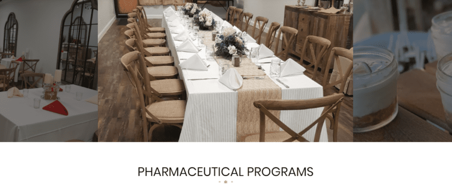 Pharmaceutical Dinners – Farm to Table by Filomena